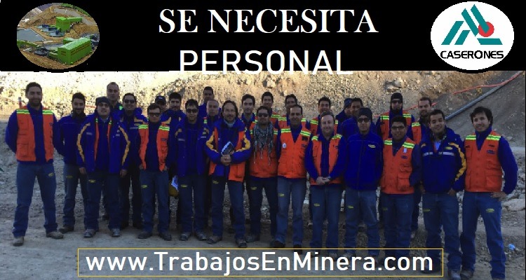 SE NECESITA PERSONAL PARA FAENA CASERONES