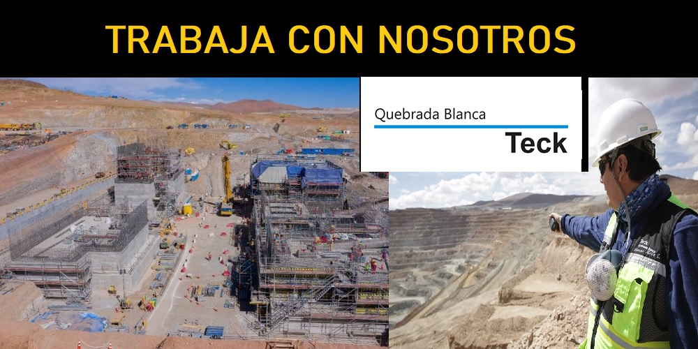 SE NECESITA PERSONAL PARA COMPAÑÍA MINERA TECK QUEBRADA BLANCA