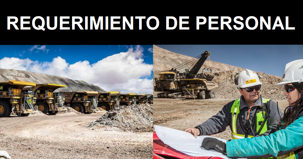 TRABAJOS EN MINERA PERÚ MINERA LAS BAMBAS